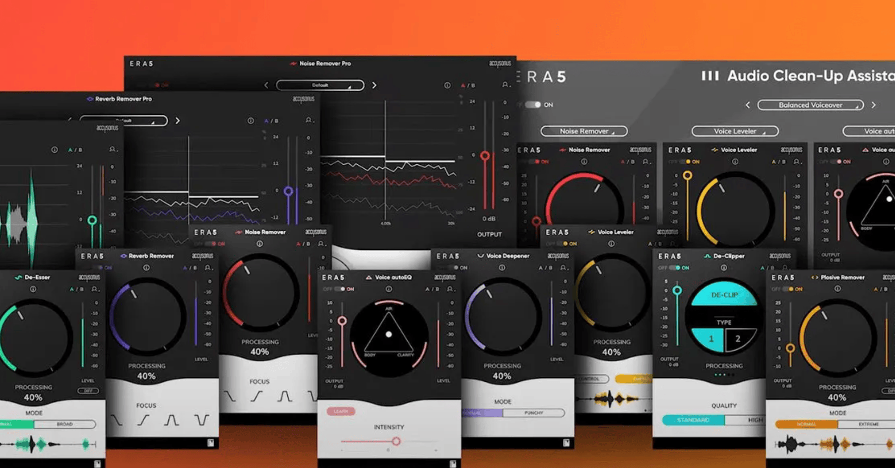 【套装】Accusonus ERA Bundle 音频修复-混音中国