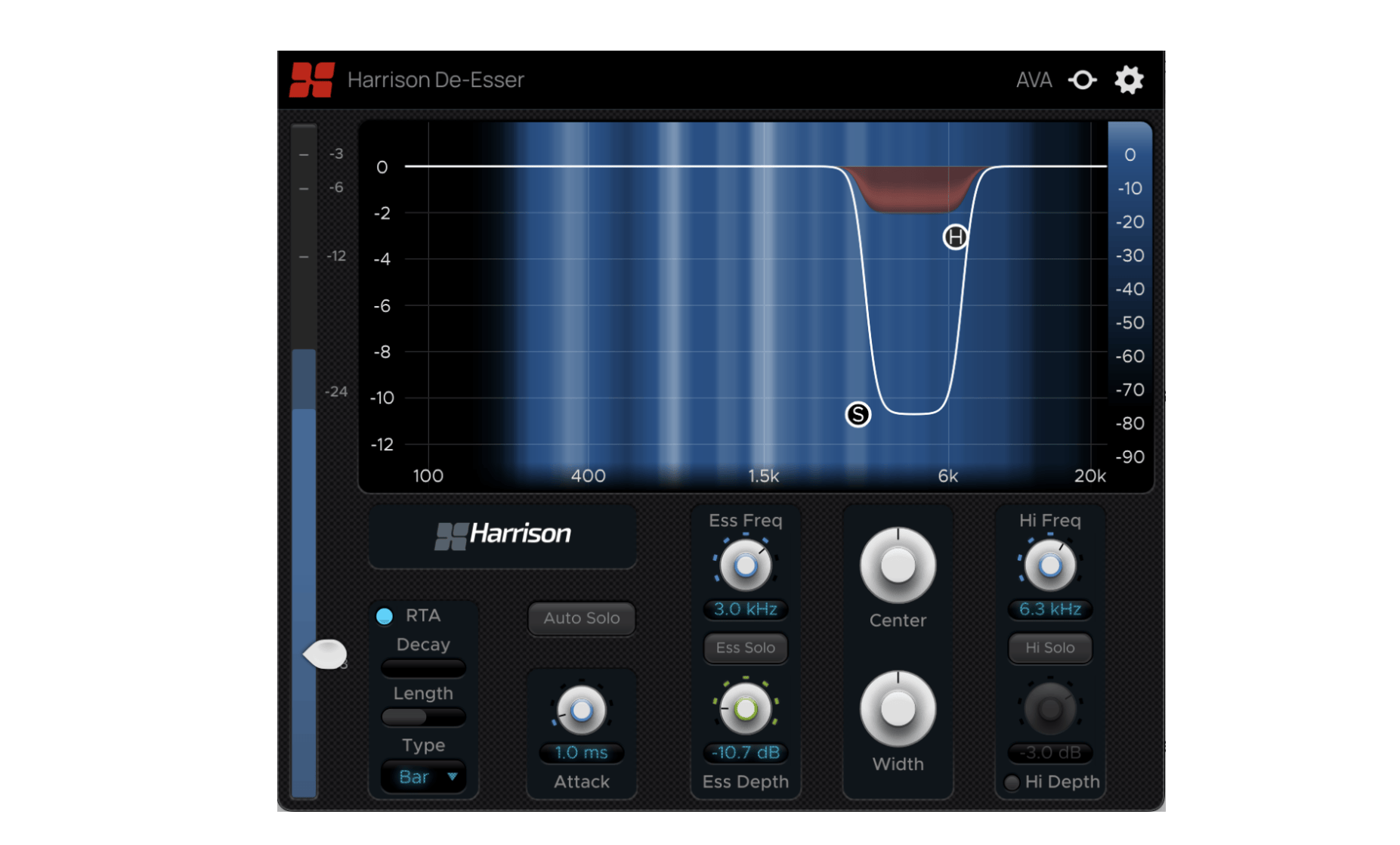 【齿音】Harrison AVA De-Esser v3.1.1-混音中国